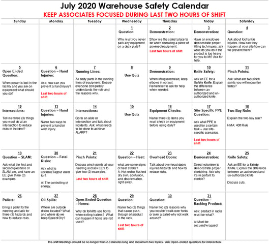 This CAN End Well: Reducing Close-Of-Shift Injuries